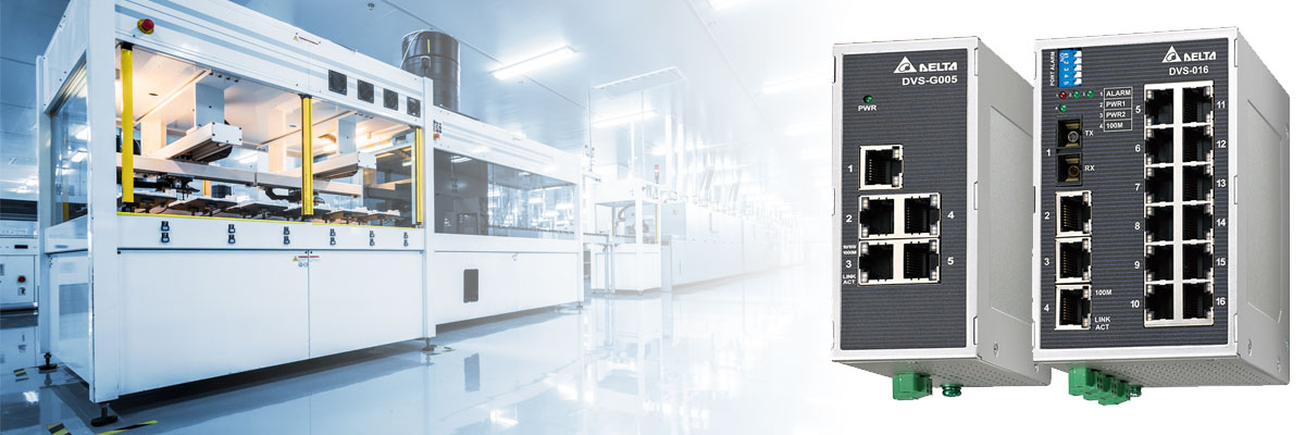 Unmanaged Switches - Delta Industrial Automation